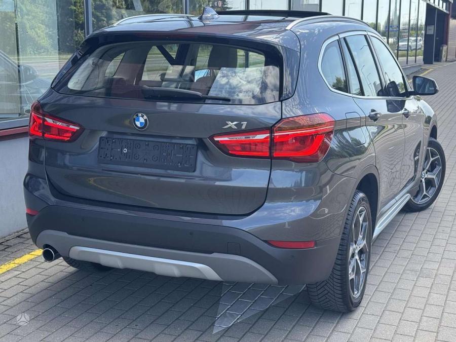 Pelēks BMW X1 2017 Utena, ar dzinēja tilpumu 2.00 L un nobraukumu 290 tūkst. km par 10350 €, foto 8 vietnē AUTOMOTO.COM.LV