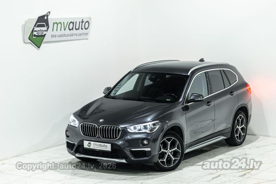 Grey BMW X1 2017 in Tallinn, with an engine capacity of 2.00 L and mileage of 136 thousand km for 15990 €, photo 1 on AUTOMOTO.COM.LV