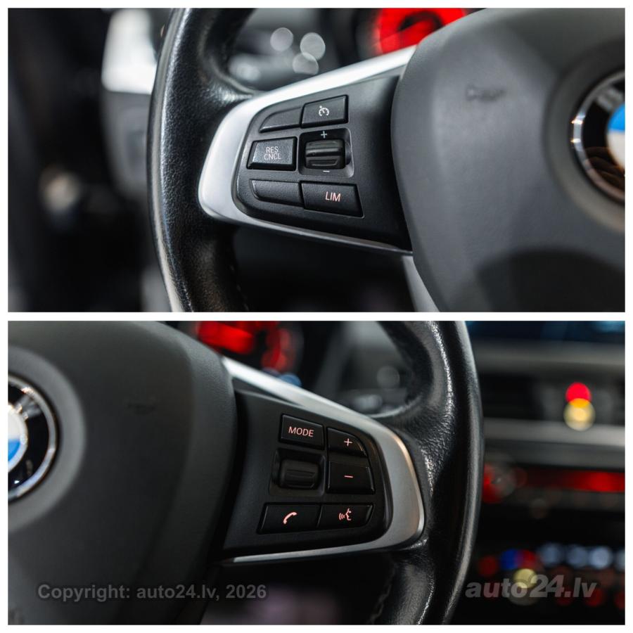 Grey BMW X1 2017 in Tallinn, with an engine capacity of 2.00 L and mileage of 136 thousand km for 15990 €, photo 28 on AUTOMOTO.COM.LV