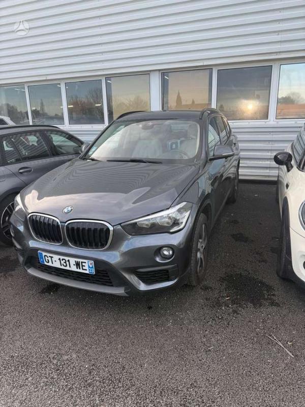 Pelēks BMW X1 2018 Tauragė, ar dzinēja tilpumu 1.50 L un nobraukumu 137 tūkst. km par 10900 €, foto 1 vietnē AUTOMOTO.COM.LV
