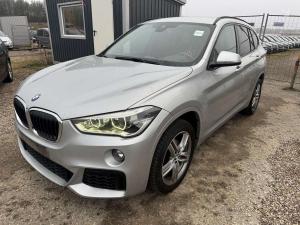 Pelēks BMW X1 2018 Viļņa, ar dzinēja tilpumu 2.00 L un nobraukumu 250 tūkst. km par 12650 €, foto  vietnē AUTOMOTO.COM.LV