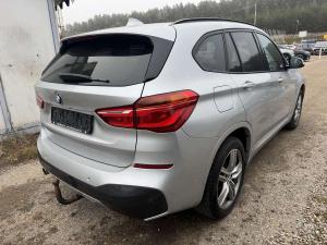 Grey BMW X1 2018 in Vilnius, with an engine capacity of 2.00 L and mileage of 250 thousand km for 12650 €, photo 3 on AUTOMOTO.COM.LV