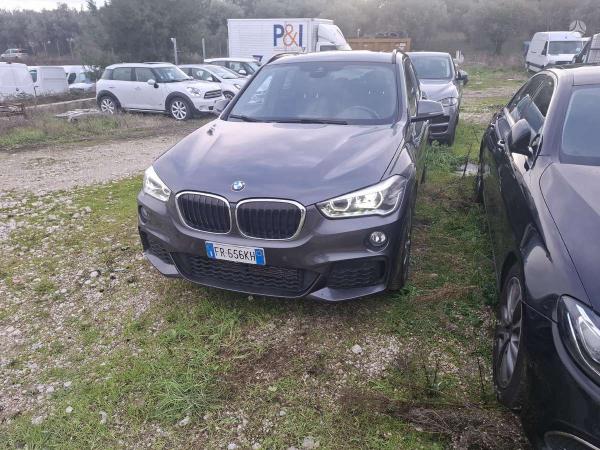 Grey BMW X1 2018 in Kaunas, with an engine capacity of 2.00 L and mileage of 171 thousand km for 11700 €, photo 1 on AUTOMOTO.COM.LV