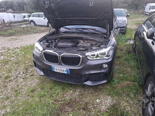 Grey BMW X1 2018 in Kaunas, with an engine capacity of 2.00 L and mileage of 171 thousand km for 11700 €, photo 4 on AUTOMOTO.COM.LV