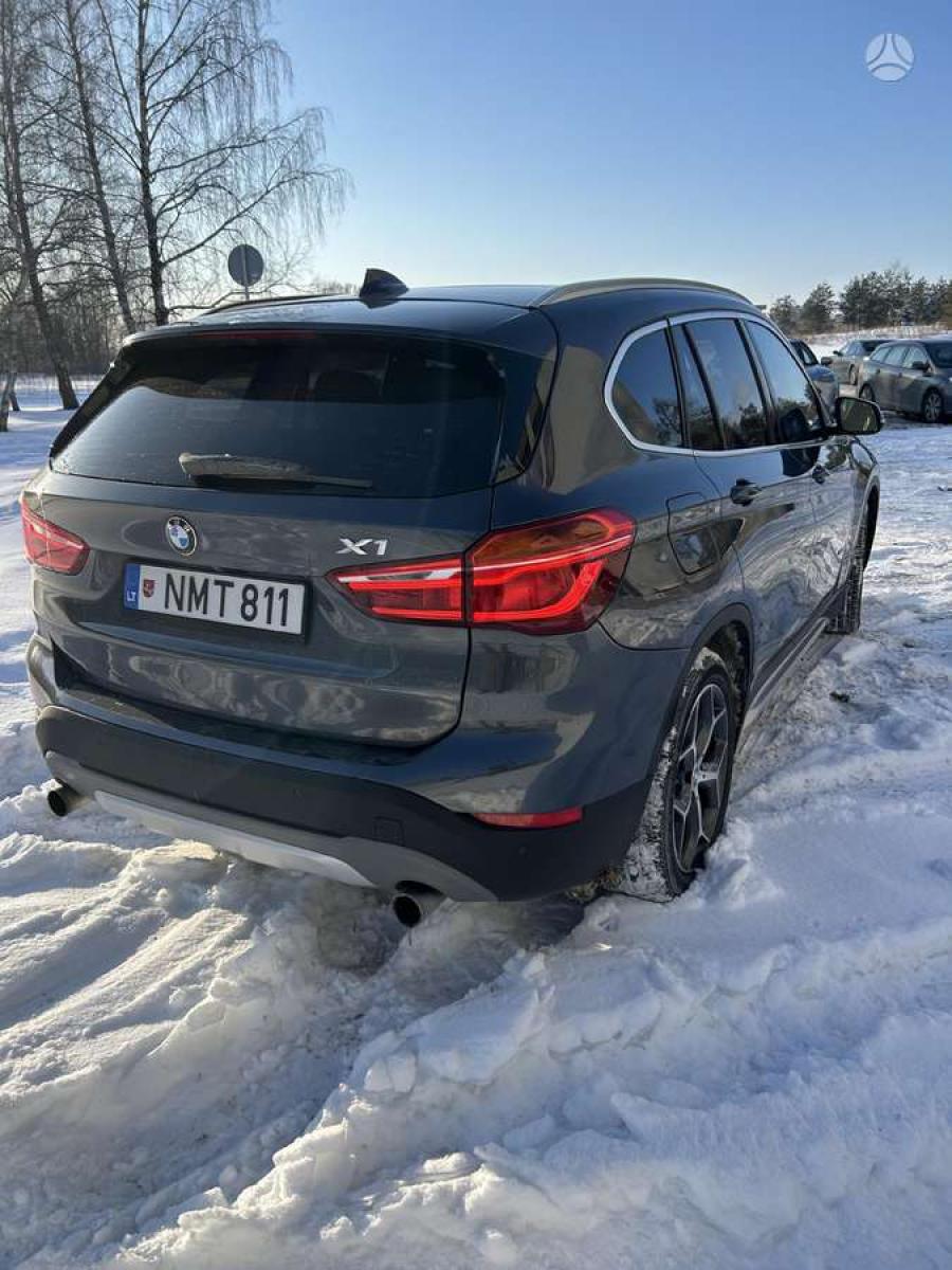 Pelēks BMW X1 2018 Alīta, ar dzinēja tilpumu 2.00 L un nobraukumu 84 tūkst. km par 16999 €, foto 2 vietnē AUTOMOTO.COM.LV