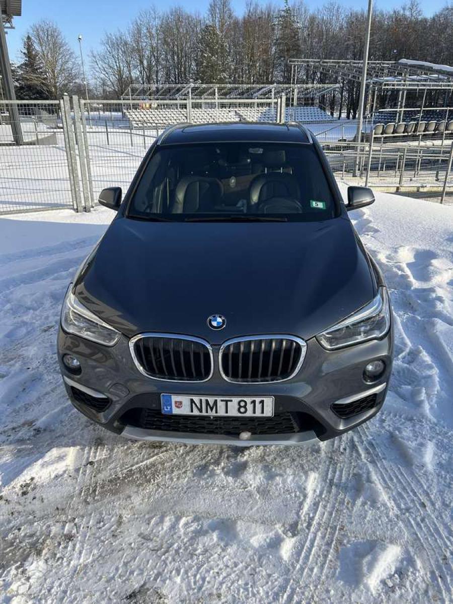 Pelēks BMW X1 2018 Alīta, ar dzinēja tilpumu 2.00 L un nobraukumu 84 tūkst. km par 16999 €, foto 6 vietnē AUTOMOTO.COM.LV