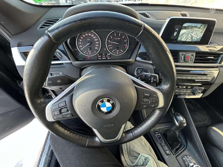 Pelēks BMW X1 2018 Alīta, ar dzinēja tilpumu 2.00 L un nobraukumu 84 tūkst. km par 16999 €, foto 8 vietnē AUTOMOTO.COM.LV