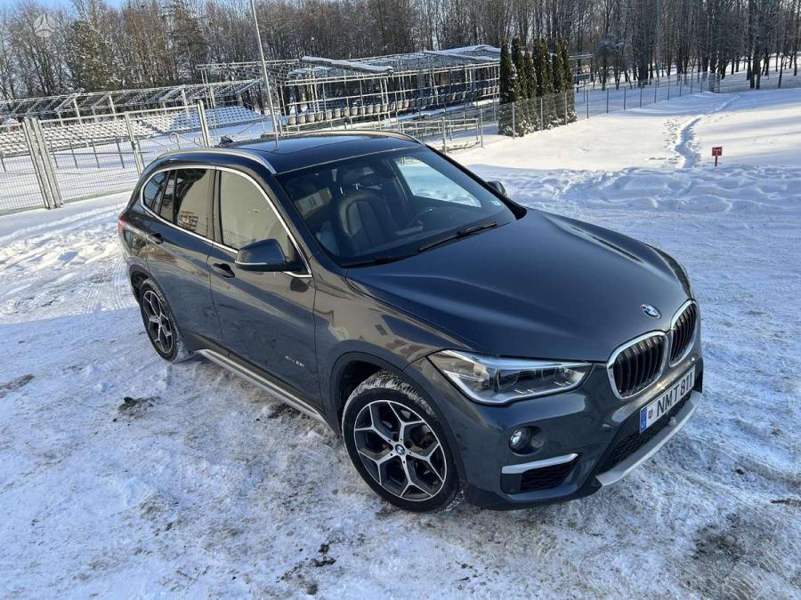Pelēks BMW X1 2018 Alīta, ar dzinēja tilpumu 2.00 L un nobraukumu 84 tūkst. km par 16999 €, foto 20 vietnē AUTOMOTO.COM.LV