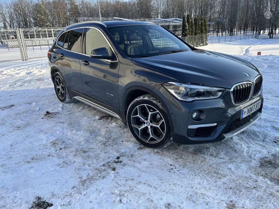 Pelēks BMW X1 2018 Alīta, ar dzinēja tilpumu 2.00 L un nobraukumu 84 tūkst. km par 16999 €, foto 21 vietnē AUTOMOTO.COM.LV