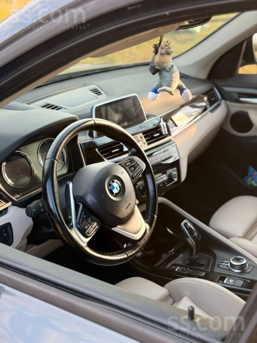Pelēks BMW X1 2018 Bauska, ar dzinēja tilpumu 1.90 L un nobraukumu 217 tūkst. km par 13000 €, foto 3 vietnē AUTOMOTO.COM.LV