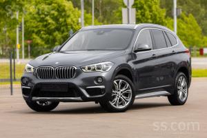 Grey BMW X1 2018 in Jelgava, with an engine capacity of 2.00 L and mileage of 0 thousand km for 14700 €, photo  on AUTOMOTO.COM.LV