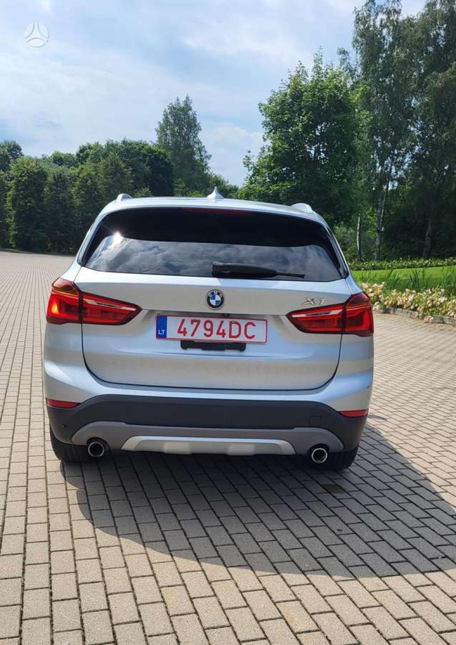 Pelēks BMW X1 2018 Viļņa, ar dzinēja tilpumu 2.00 L un nobraukumu 143 tūkst. km par 14444 €, foto 5 vietnē AUTOMOTO.COM.LV