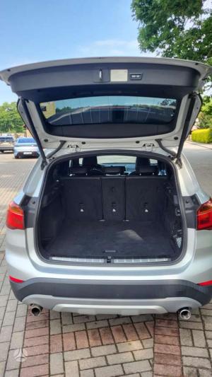 Pelēks BMW X1 2018 Viļņa, ar dzinēja tilpumu 2.00 L un nobraukumu 143 tūkst. km par 14444 €, foto 17 vietnē AUTOMOTO.COM.LV