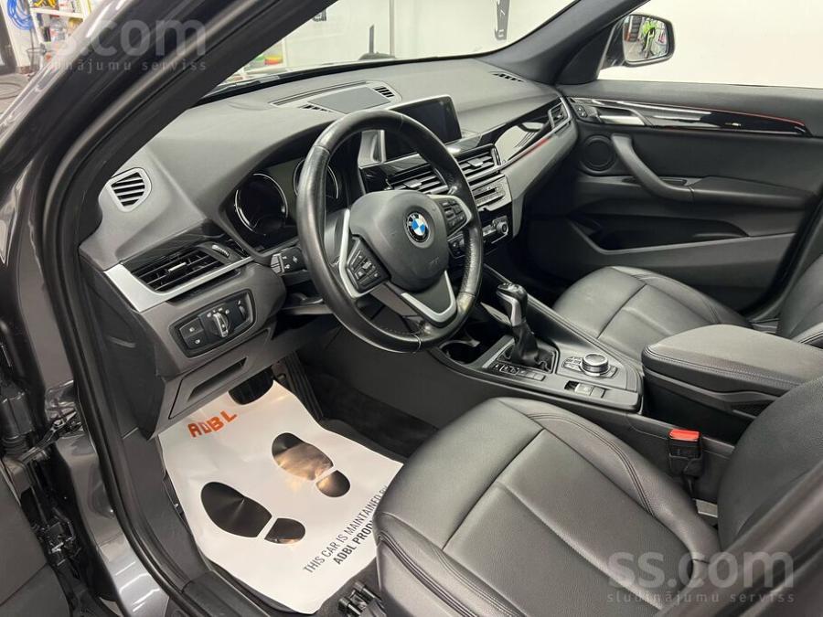 Pelēks BMW X1 2019 Ogre, ar dzinēja tilpumu 2.00 L un nobraukumu 115 tūkst. km par 17400 €, foto 7 vietnē AUTOMOTO.COM.LV