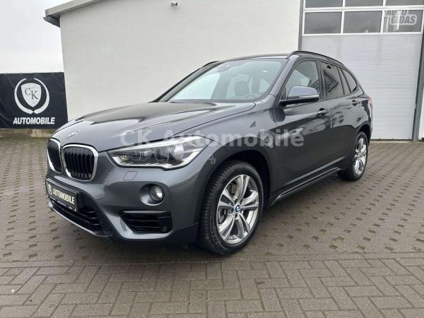 Grey BMW X1 2019 in Kaunas, with an engine capacity of 2.00 L and mileage of 82 thousand km for 25387 €, photo 1 on AUTOMOTO.COM.LV