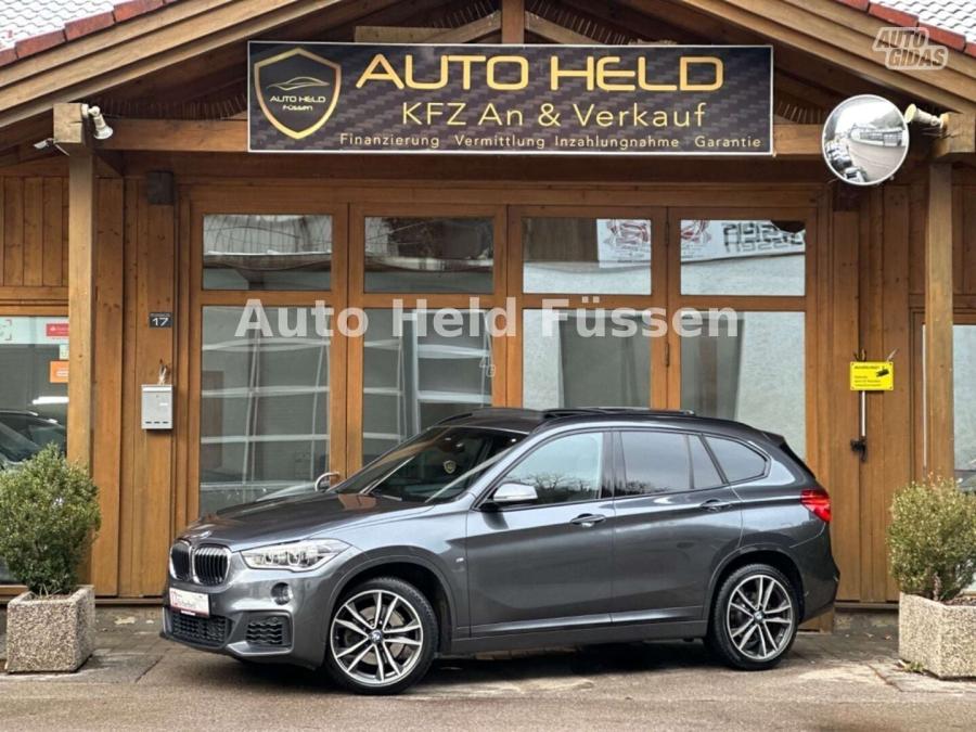 Grey BMW X1 2019 in Kaunas, with an engine capacity of 2.00 L and mileage of 66 thousand km for 29600 €, photo 1 on AUTOMOTO.COM.LV