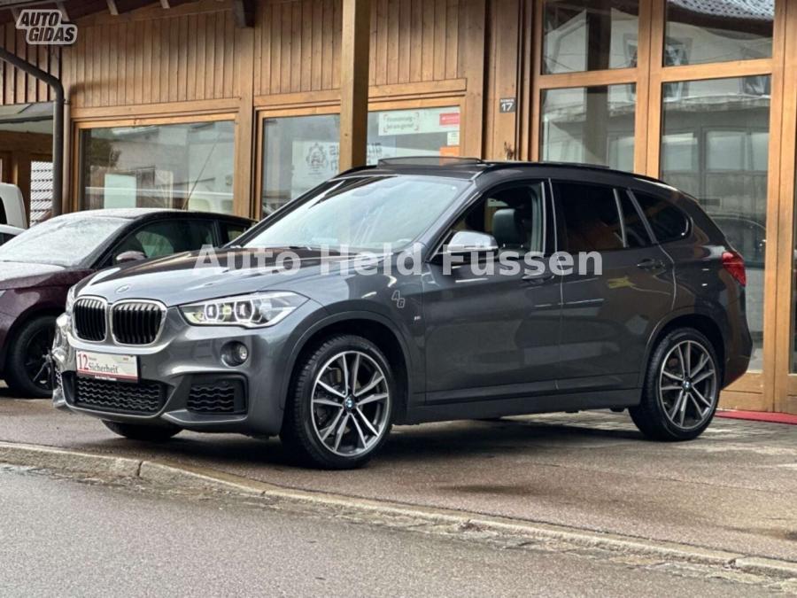 Grey BMW X1 2019 in Kaunas, with an engine capacity of 2.00 L and mileage of 66 thousand km for 29600 €, photo 2 on AUTOMOTO.COM.LV