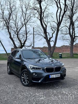 Pelēks BMW X1 2019 Ludza, ar dzinēja tilpumu 2.00 L un nobraukumu 146 tūkst. km par 17300 €, foto  vietnē AUTOMOTO.COM.LV