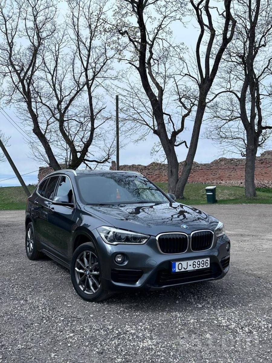 Pelēks BMW X1 2019 Ludza, ar dzinēja tilpumu 2.00 L un nobraukumu 146 tūkst. km par 17300 €, foto 1 vietnē AUTOMOTO.COM.LV