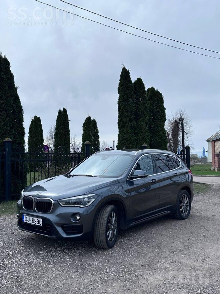 Pelēks BMW X1 2019 Ludza, ar dzinēja tilpumu 2.00 L un nobraukumu 146 tūkst. km par 17300 €, foto 4 vietnē AUTOMOTO.COM.LV