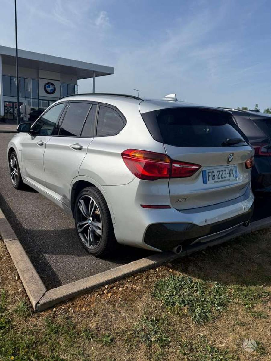 Grey BMW X1 2019 in Vilnius, with an engine capacity of 2.00 L and mileage of 220 thousand km for 14800 €, photo 3 on AUTOMOTO.COM.LV