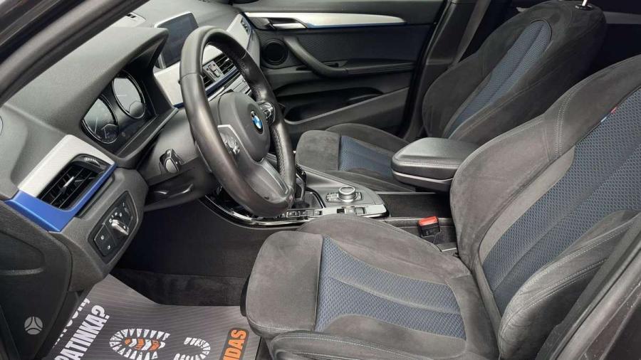 Grey BMW X1 2019 in Marijampole, with an engine capacity of 2.00 L and mileage of 373 thousand km for 12900 €, photo 15 on AUTOMOTO.COM.LV