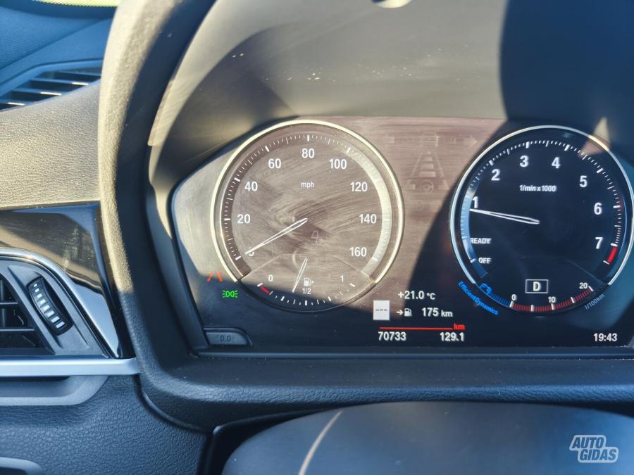 Grey BMW X1 2019 in Marijampole, with an engine capacity of 2.00 L and mileage of 71 thousand km for 15500 €, photo 23 on AUTOMOTO.COM.LV
