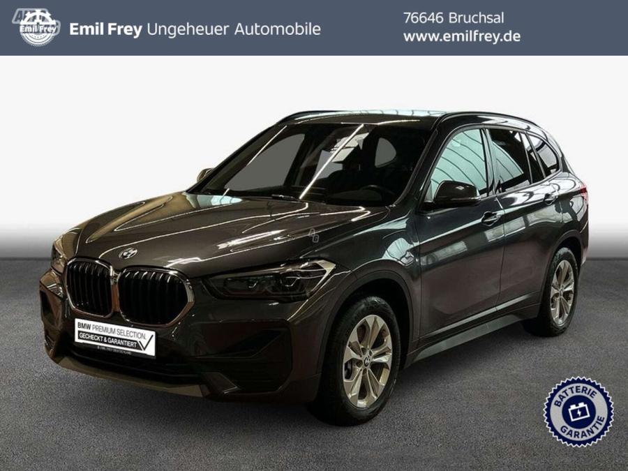 Grey BMW X1 2020 in Kaunas, with an engine capacity of 1.50 L and mileage of 100 thousand km for 24819 €, photo 1 on AUTOMOTO.COM.LV