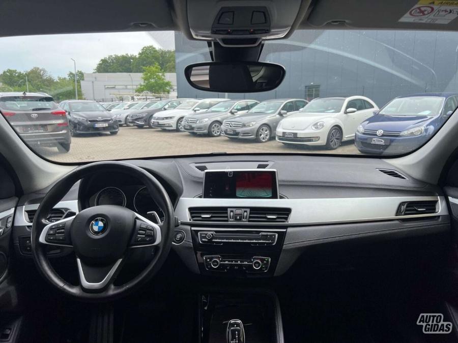 Grey BMW X1 2020 in Kaunas, with an engine capacity of 2.00 L and mileage of 98 thousand km for 29600 €, photo 15 on AUTOMOTO.COM.LV