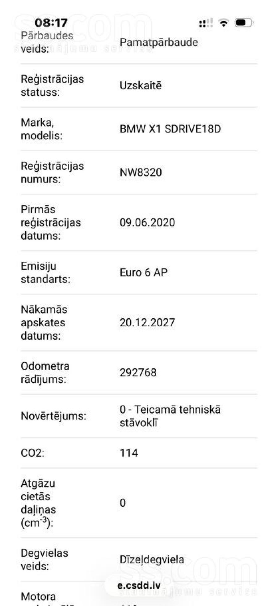 Pelēks BMW X1 2020 Aizkraukle, ar dzinēja tilpumu 2.00 L un nobraukumu 294 tūkst. km par 15670 €, foto 32 vietnē AUTOMOTO.COM.LV
