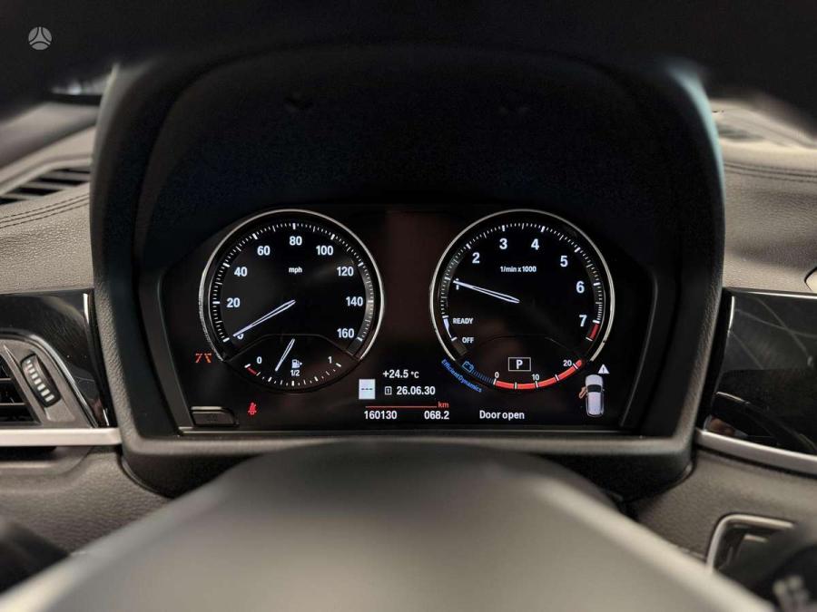 Grey BMW X1 2020 in Klaipeda, with an engine capacity of 2.00 L and mileage of 160 thousand km for 20500 €, photo 21 on AUTOMOTO.COM.LV