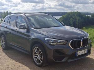 Grey BMW X1 2020 in Ukmerge, with an engine capacity of 2.00 L and mileage of 219 thousand km for 15955 €, photo  on AUTOMOTO.COM.LV