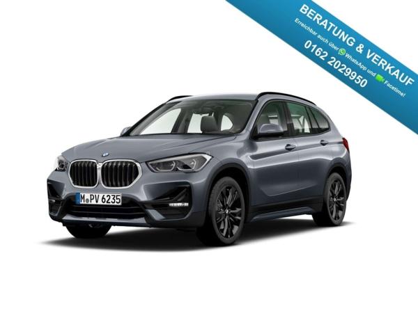Grey BMW X1 2021 in Kaunas, with an engine capacity of 2.00 L and mileage of 29 thousand km for 32242 €, photo 1 on AUTOMOTO.COM.LV