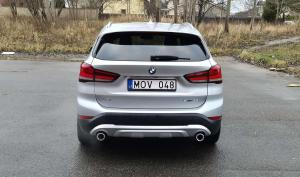 Grey BMW X1 2021 in Klaipeda, with an engine capacity of 2.00 L and mileage of 60 thousand km for 24000 €, photo 4 on AUTOMOTO.COM.LV