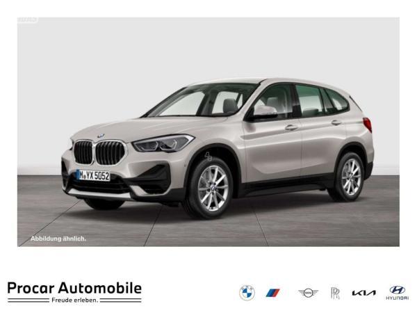 Grey BMW X1 2021 in Kaunas, with an engine capacity of 2.00 L and mileage of 60 thousand km for 27972 €, photo 1 on AUTOMOTO.COM.LV