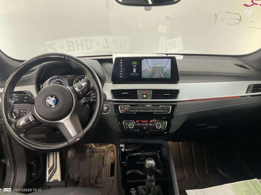 Grey BMW X1 2021 in Vilnius, with an engine capacity of 1.50 L and mileage of 180 thousand km for 17303 €, photo 7 on AUTOMOTO.COM.LV