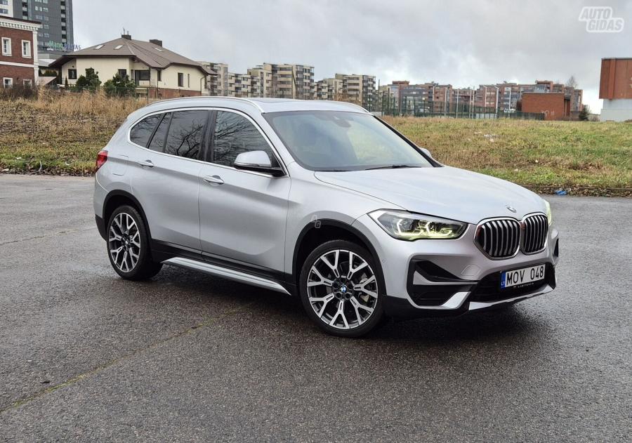 Pelēks BMW X1 2021 Klaipėda, ar dzinēja tilpumu 2.00 L un nobraukumu 62 tūkst. km par 20900 €, foto 9 vietnē AUTOMOTO.COM.LV