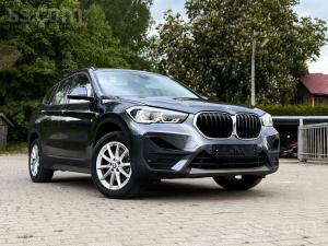 Grey BMW X1 2021 in Talsi, with an engine capacity of 1.50 L and mileage of 41 thousand km for 19700 €, photo  on AUTOMOTO.COM.LV