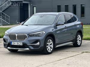 Grey BMW X1 2021 in Riga, with an engine capacity of 2.00 L and mileage of 279 thousand km for 16399 €, photo 5 on AUTOMOTO.COM.LV