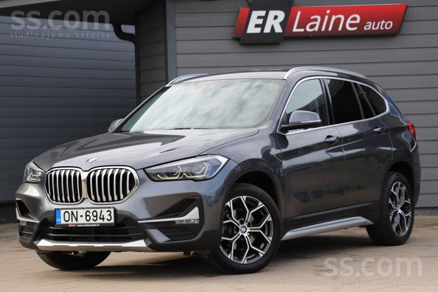 Grey BMW X1 2021 in Tukums, with an engine capacity of 2.00 L and mileage of 129 thousand km for 18000 €, photo 3 on AUTOMOTO.COM.LV