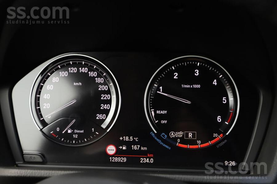 Grey BMW X1 2021 in Tukums, with an engine capacity of 2.00 L and mileage of 129 thousand km for 18000 €, photo 19 on AUTOMOTO.COM.LV