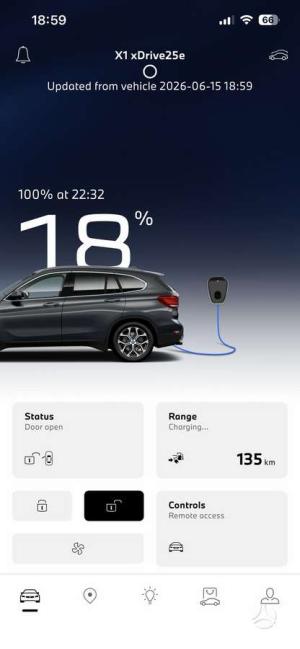 Pelēks BMW X1 2022 Mažeikiai, ar dzinēja tilpumu 1.50 L un nobraukumu 29 tūkst. km par 26620 €, foto 19 vietnē AUTOMOTO.COM.LV