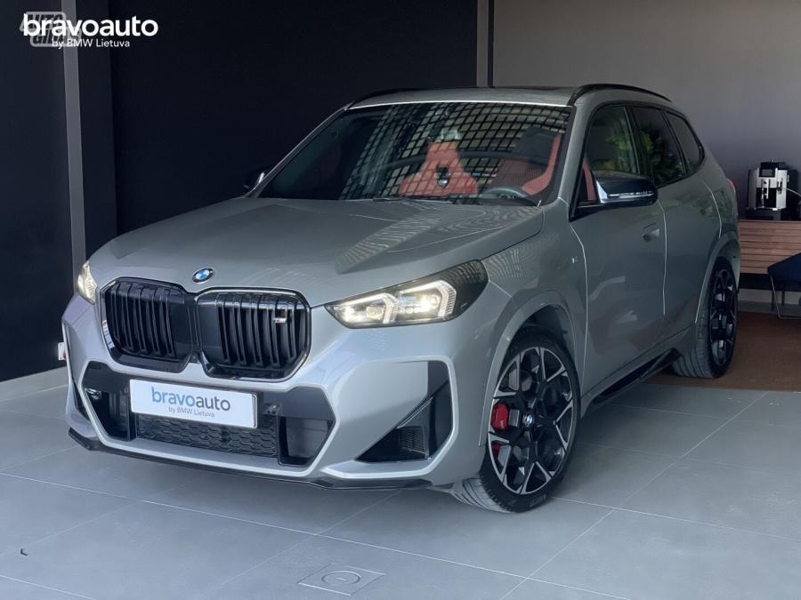 Grey BMW X1 2024 in Klaipeda, with an engine capacity of 2.00 L and mileage of 57 thousand km for 44991 €, photo 1 on AUTOMOTO.COM.LV