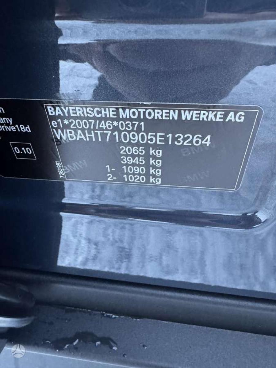 Серый БМВ Х1 2016 в Каунас, объемом двигателя 2.00 л и пробегом 291 тыс. км за 13850 €, фото 12 на AUTOMOTO.COM.LV