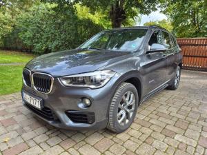 Grey BMW X1 2016 in Riga, with an engine capacity of 2.00 L and mileage of 160 thousand km for 13600 €, photo  on AUTOMOTO.COM.LV