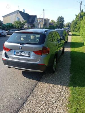 Grey BMW X1 2011 in Panevezys, with an engine capacity of 2.00 L and mileage of 273 thousand km for 6100 €, photo 5 on AUTOMOTO.COM.LV
