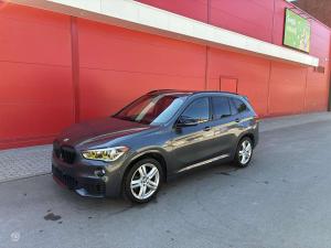 Pelēks BMW X1 2017 Klaipėda, ar dzinēja tilpumu 2.00 L un nobraukumu 168 tūkst. km par 13795 €, foto  vietnē AUTOMOTO.COM.LV