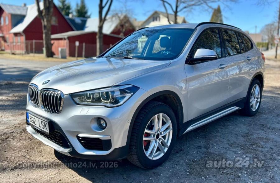 Grey BMW X1 2018 in Tallinn, with an engine capacity of 2.00 L and mileage of 129 thousand km for 17500 €, photo 1 on AUTOMOTO.COM.LV
