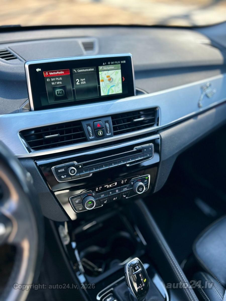 Grey BMW X1 2018 in Tallinn, with an engine capacity of 2.00 L and mileage of 129 thousand km for 17500 €, photo 8 on AUTOMOTO.COM.LV