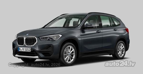 Grey BMW X1 2021 in Tallinn, with an engine capacity of 1.50 L and mileage of 68 thousand km for 24990 €, photo 1 on AUTOMOTO.COM.LV